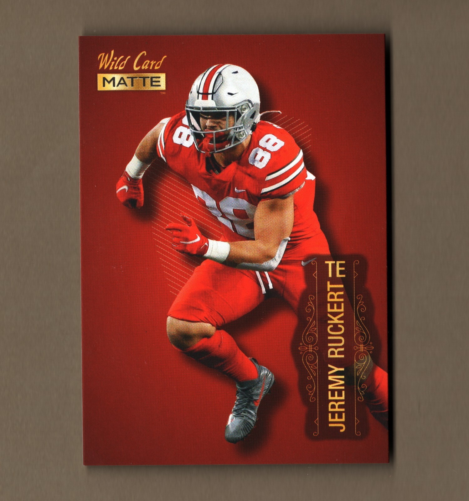2022 Wild Card MATTE - Jeremy Ruckert #MB-59 Red (RC) for sale online ...