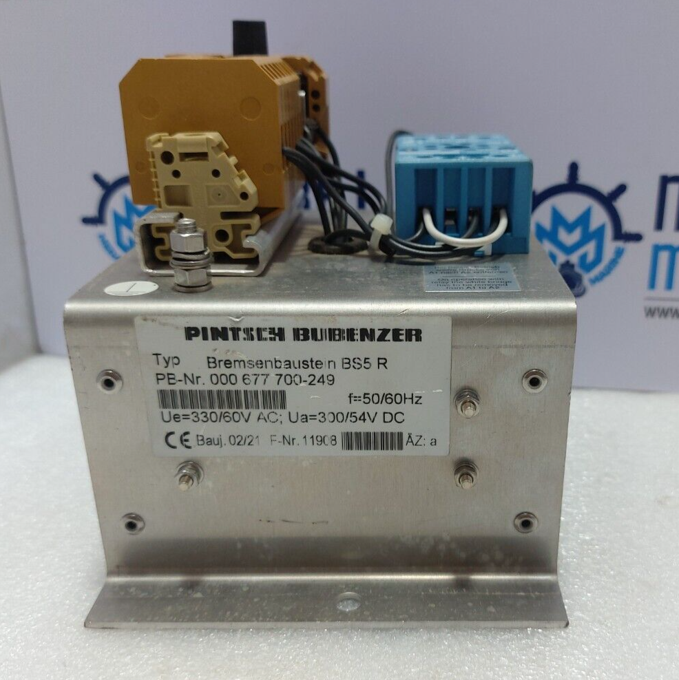 Pintsch Bubenzer 000677700-249 Bremsenbaustein BS5 R | eBay