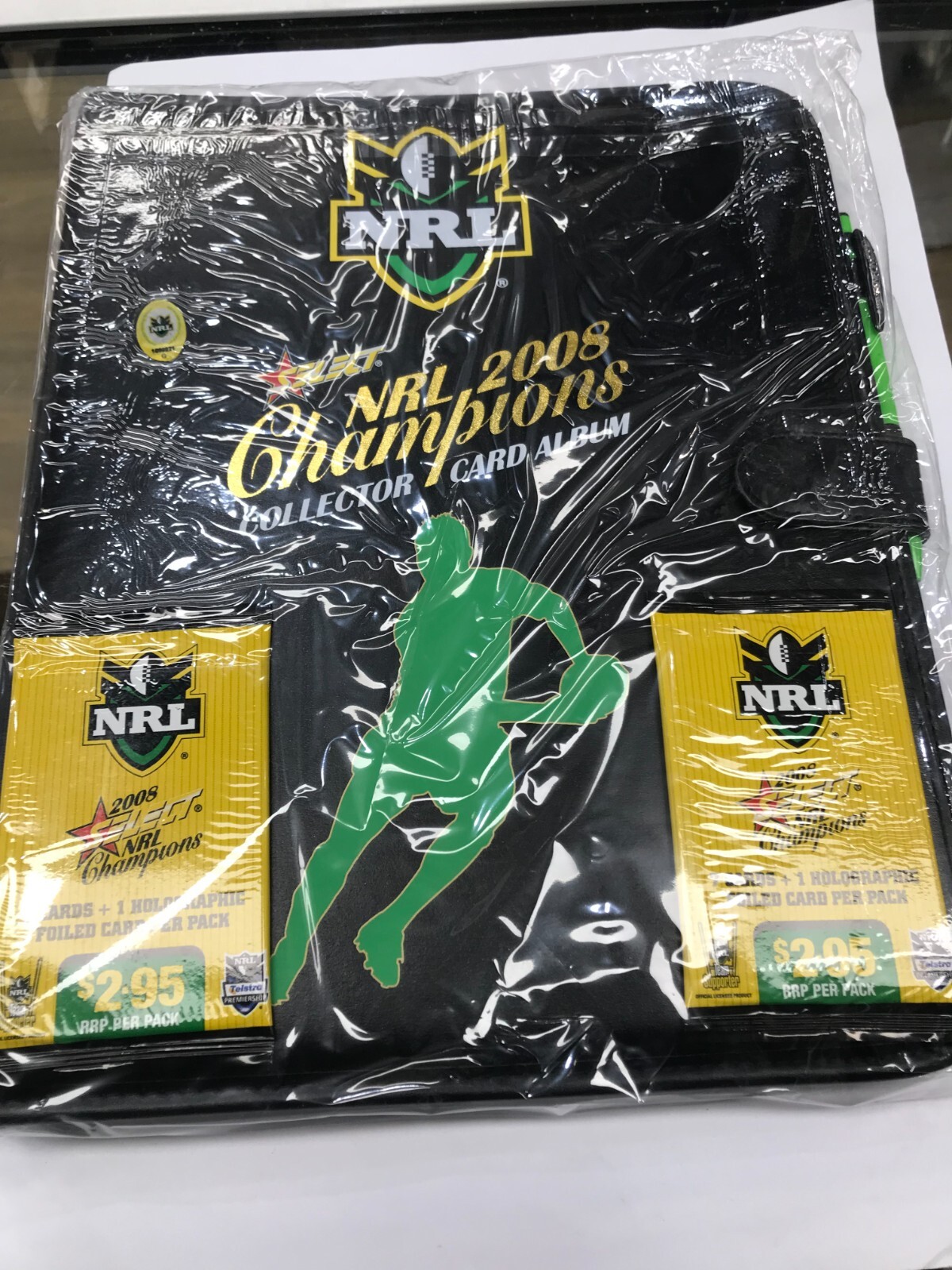 OFFICIAL NRL TRADING CARD ALBUM--2008 SELECT NRL CHAMPIONS ALBUM ( Inc ...