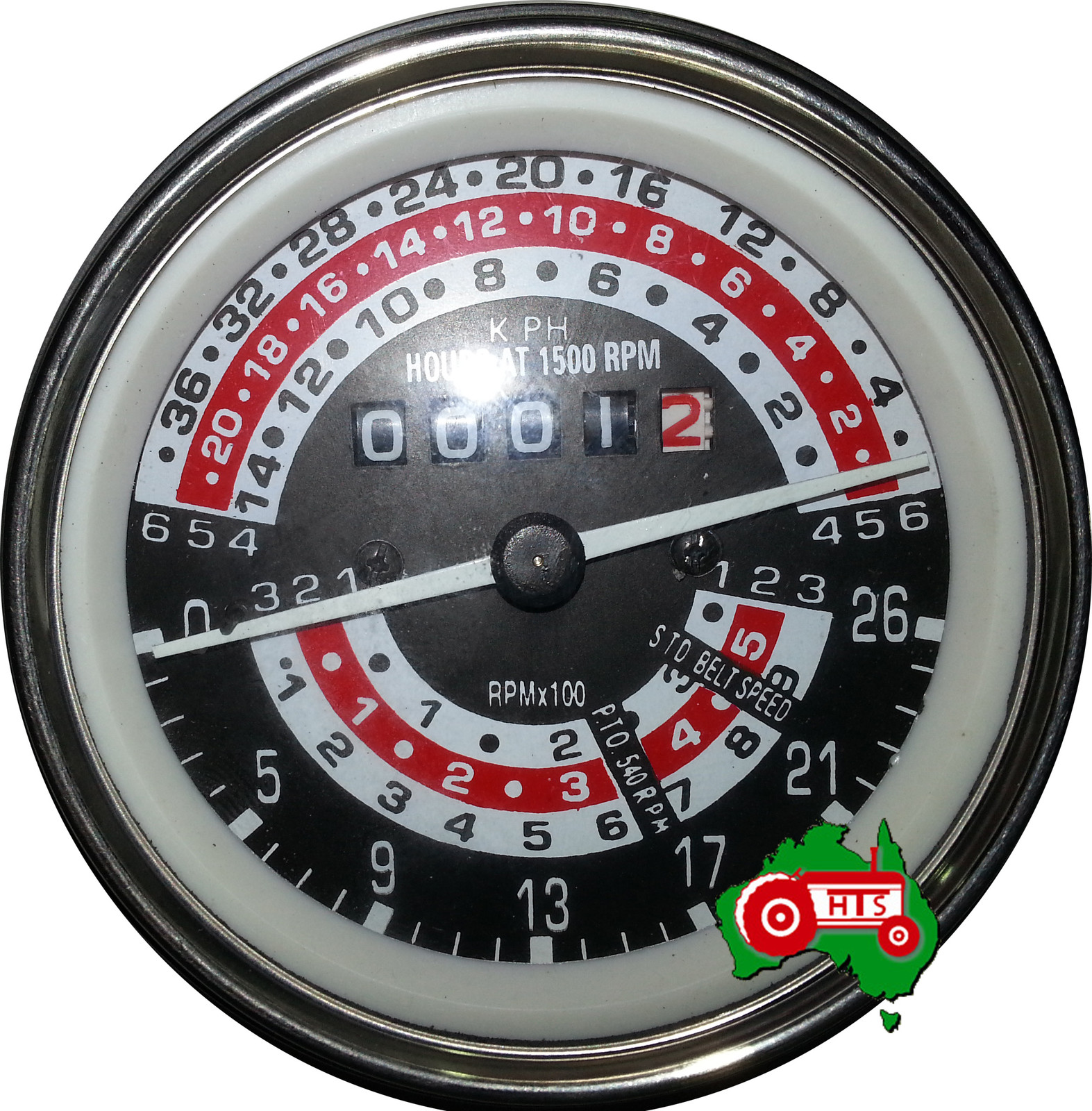Tractormeter Tacho Meter Fits for Massey Ferguson135 148 Multipower ...