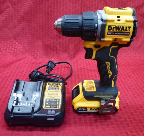DEWALT DCD794 ATOMIC COMPACT SERIES BRUSHLESS ½” CORDLESS DRILL DRIVER ...