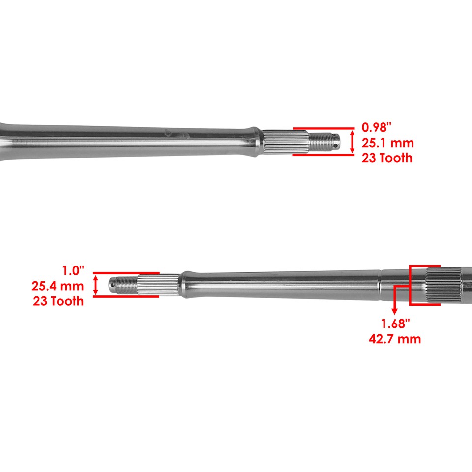 5133722 Rear Axle Shaft For Polaris Predator 500 Outlaw 525 S Outlaw ...