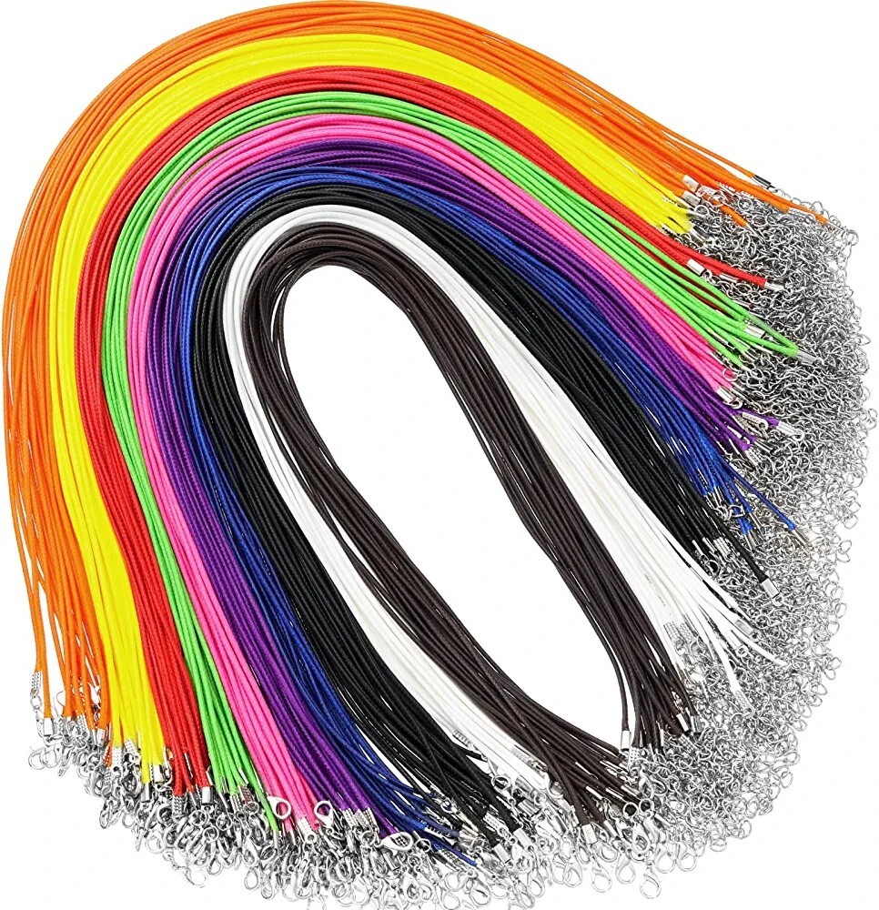 Necklace Making Cords Mixed 21" 1.5mm Jewelry Supplies Bulk 200pcs C | eBay