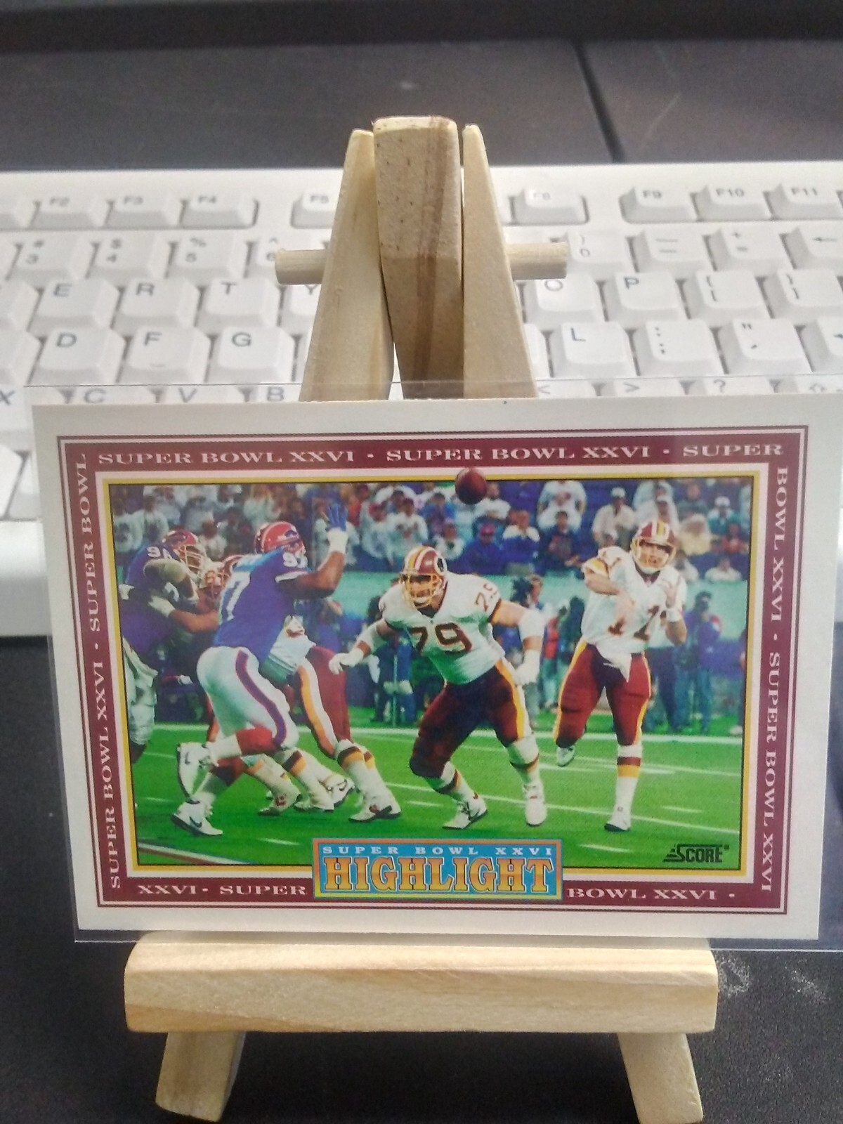 1992 Score #549 SUPER BOWL XXVI Washington Redskins vs Buffalo Bills | eBay