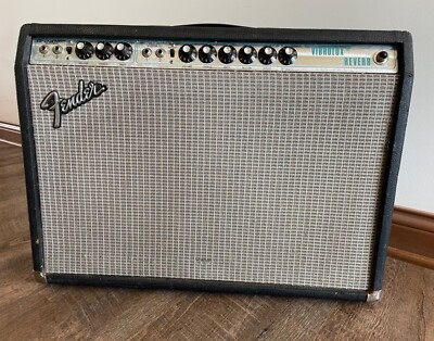 Fender Silverface Vibrolux Reverb Original AA270 1974 NICE!!! | eBay