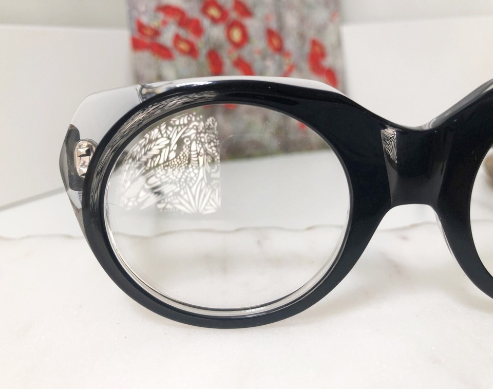 Eyeglasses frame Black And Translucent Workshop 22 optical frame Made ...