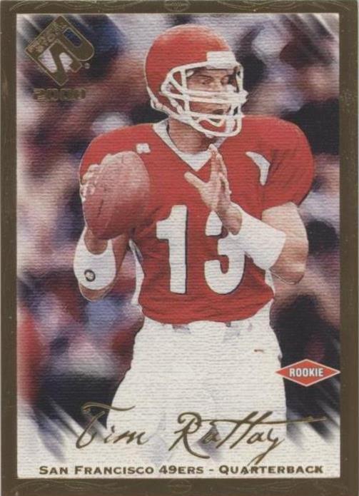 2000 Pacific Private Stock - Rookie Tim Rattay #146 Gold /181 (RC) for ...