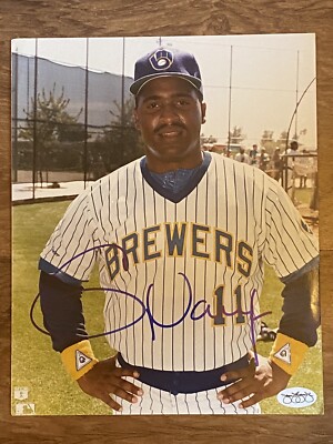 Greg Vaughn Autographed 8x10 Photo AUTO Milwaukee Brewers - JSA | eBay