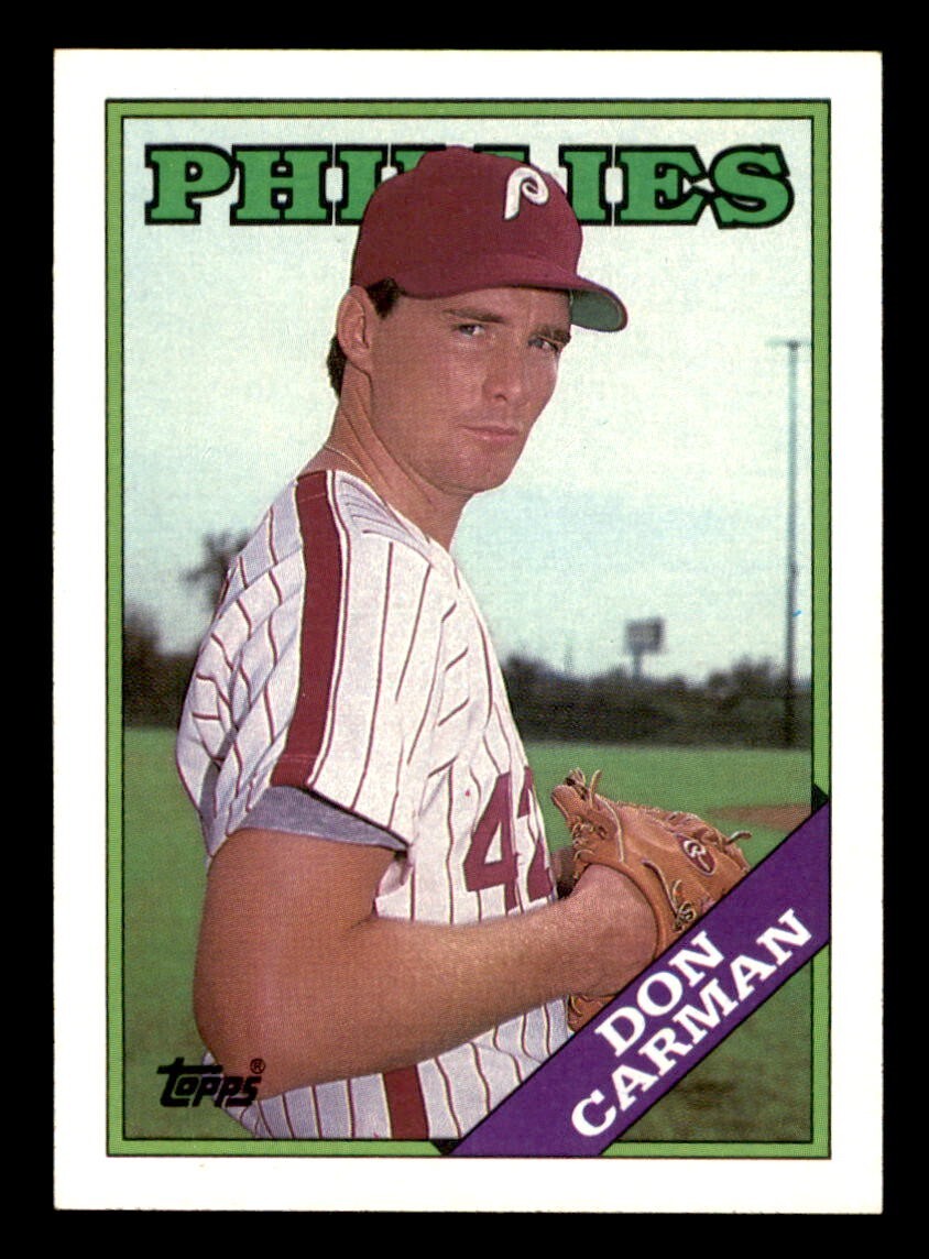 1988 Topps Baseball #415 Don Carman NM or Better *cc1 | eBay