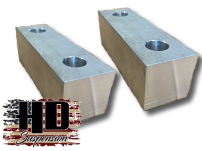 1960-1972 GMC Chevy C10 C20 4" Drop Kit Lowering Blocks ONLY Solid ...