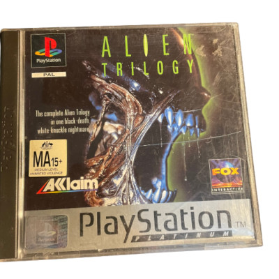 Alien Trilogy | Sony Playstation 1 PS1 PSX PAL Game + Manual Included ...