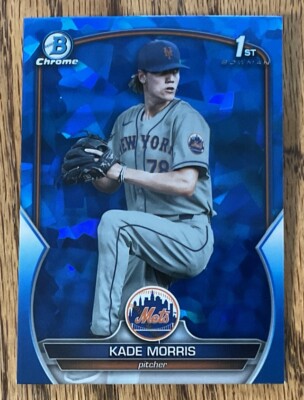 2023 Bowman Draft Sapphire 1st Kade Morris, NY Mets, BDC-86 | eBay