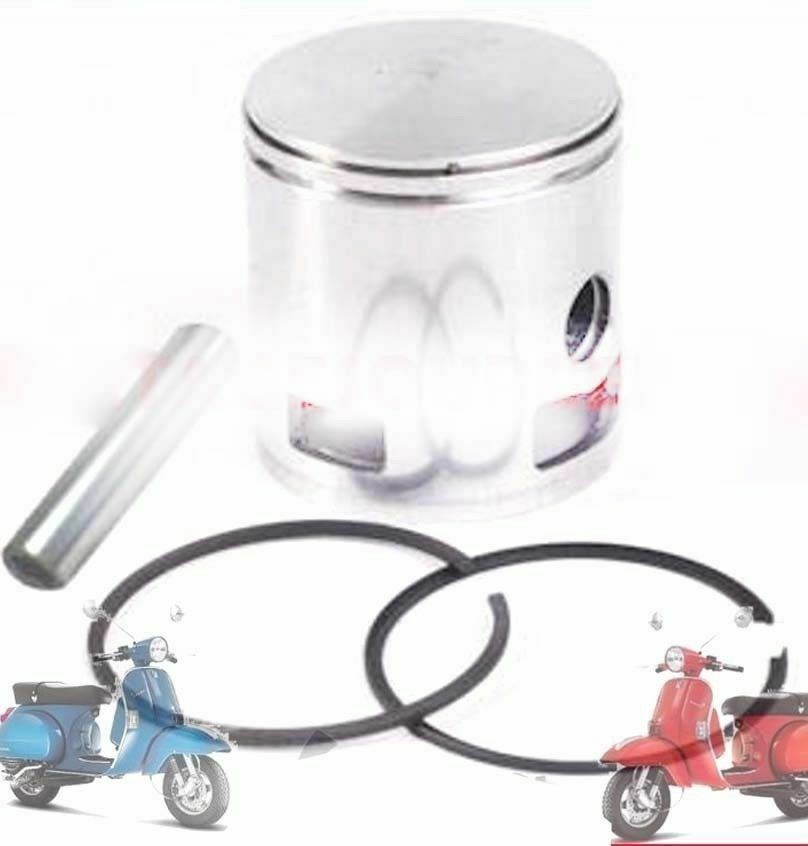 Vespa Piston Assly 3rd O/s 58.4 Mm Flat Head PX LML Star Stella ...
