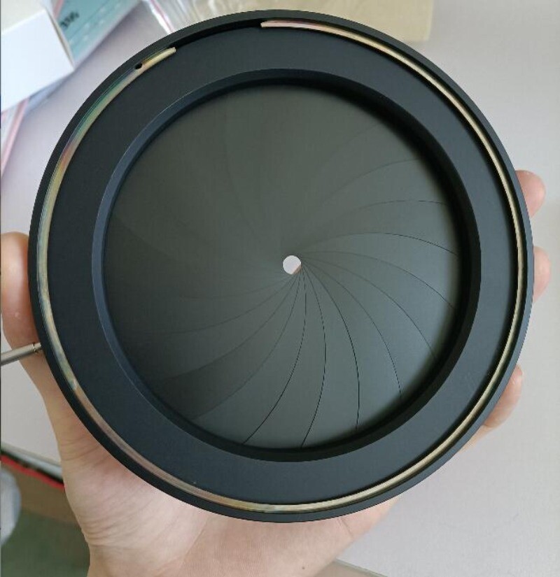 Adjustable 6mm-98mm Mechanical Iris Aperture Diaphragm for Microscope ...