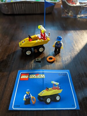 LEGO 6437 Beach Buggy Town Coast Guard COMPLETE | eBay