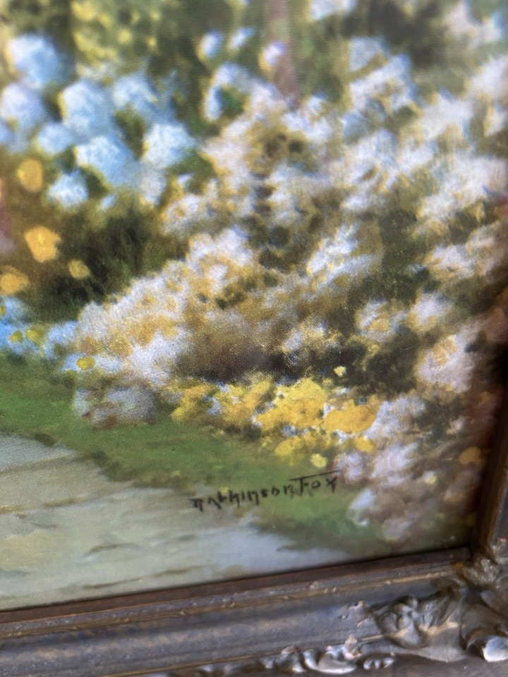 Robert Atkinson Fox Print in Vintage frame | eBay