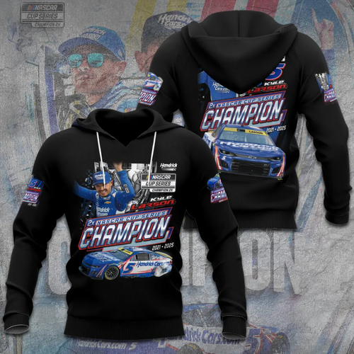 Kyle Larson 2025 NASCAR Cup Series Champion 3D Apparel | eBay