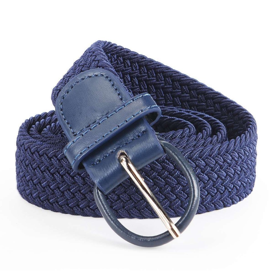 Elastic Fabric Braided Belt,Enduring Stretch Woven Belt for Unisex Men ...