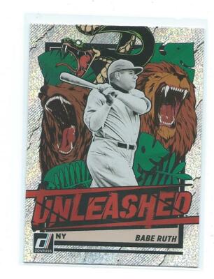 2021 Donruss-Babe Ruth Silver Rapture Unleased #UNL3-New York Yankees ...