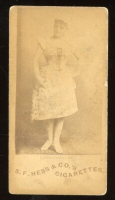 1888 N330 S.F. Hess & Co. Cigarette Tobacco Actresses #26 Female ...