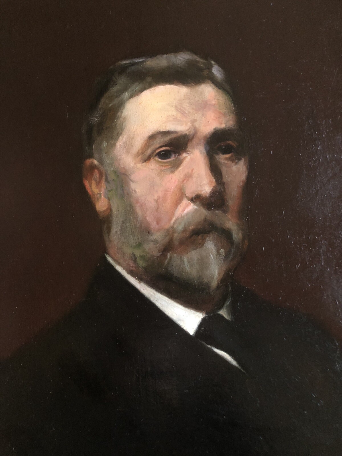 Sam Fulton, 1855-1941, Oil on Canvas, Portrait of a Gentleman | eBay