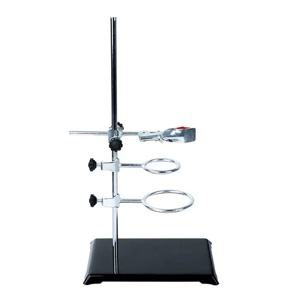 Iron Clamp Laboratory Apparatus 3 Pcs Iron Stand Ring Laboratory