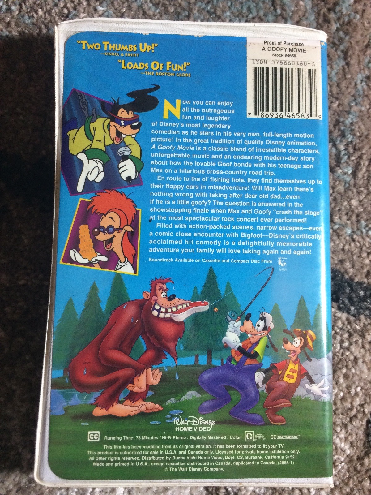 A Goofy Movie (VHS, 1995) 786936465839| eBay