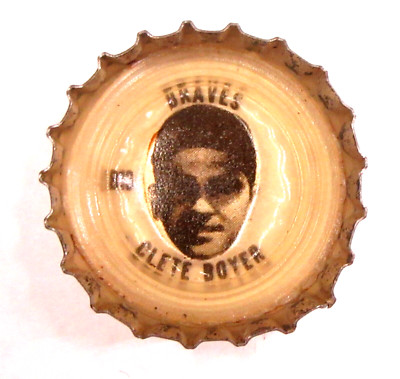 1960's CLETE BOYER Braves Fresca baseball bottle cap #B13 Coke | eBay