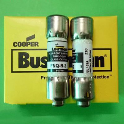 10pc new Bussmann FNQ-R-2 FNQ-R 2A 600Vac Fuses TIME DELAY Fuse ...