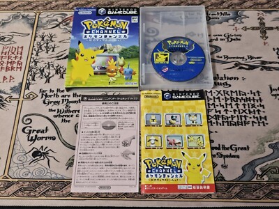 AUTHENTIC Japanese Pokemon Channel Nintendo Gamecube CIB Complete US ...