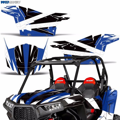 Graphic Kit Decal Full Wrap w/ Door for Polaris RZR 900S 2015-2018 ...