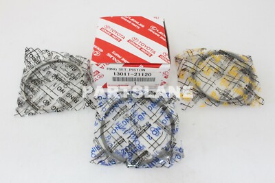 Toyota Yaris Echo Prius xA xB 1.5L 1NZFE OEM Engine Piston Ring Set ...