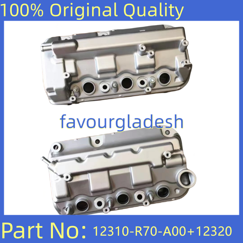 Front+Rear Engine Valve Covers For HONDA PILOT 3.5L 2012-2015 12310-R70 ...