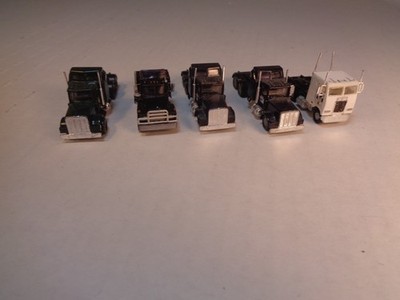 N Scale Lot of 5 Tractor Trailer Cabs-Missing/Broken Parts | eBay