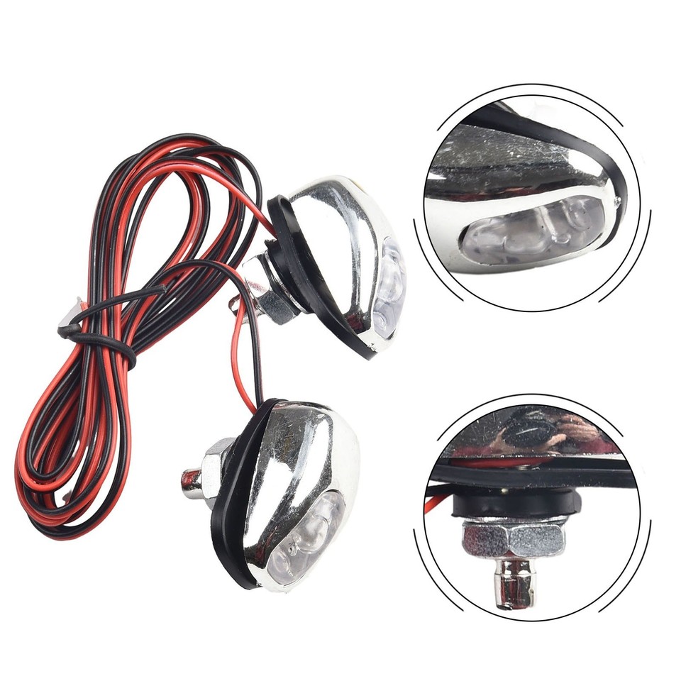 Efficient Wiper Blade Maintenance with LED Blue Light Spray Nozzle 2pcs ...
