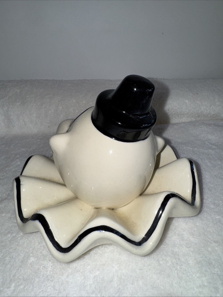 ViNTAGE 50s METLOX POPPYTRAiL BLACK & WHiTE CLOWN COOKiE JAR 12” | eBay