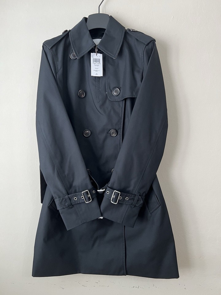 Coach Solid Mid Trench XS Black | eBay