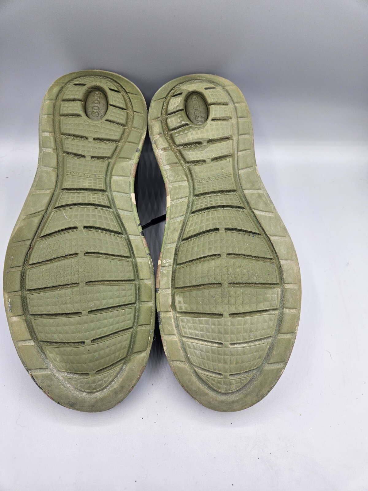 Crocs Literide Pacer Camo Lace Up Sneaker Mens Size 1… - Gem