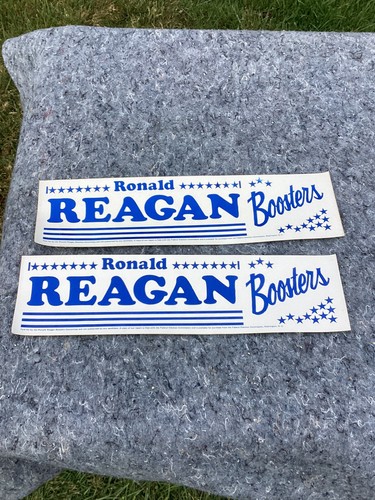 (2) Vintage 1980’s Ronald Reagan Unused Political Stickers -Lot | eBay