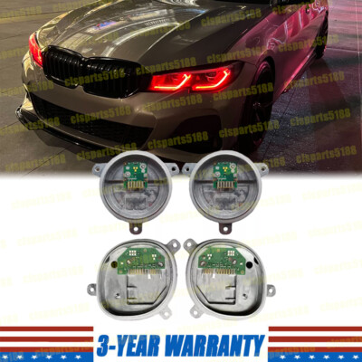 RED ANGEL EYES DRL LED MODULE FOR BMW G20 G21 3 SERIES 2019-2022 LASER ...