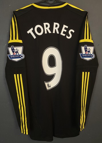 MATCH WORN TORRES MEN FC CHELSEA 2012/2013 FOOTBALL SOCCER SHIRT JERSEY ...