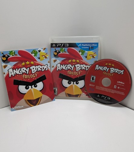 Angry Birds Trilogy Playstation 3 (Sony PS3 2012) CIB Read Description ...