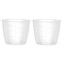 2 Pcs Rice Measuring Cups Clear Plastic Kitchen Rice Cooker Replacement ...