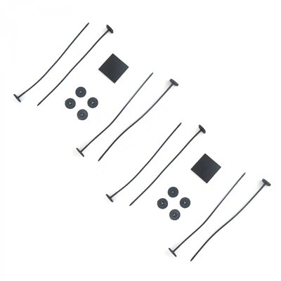 RADIATOR FAN TIE STRAP MOUNTING KIT 2 PACK ZIP TIES STRAPS TABS SPRINGS ...