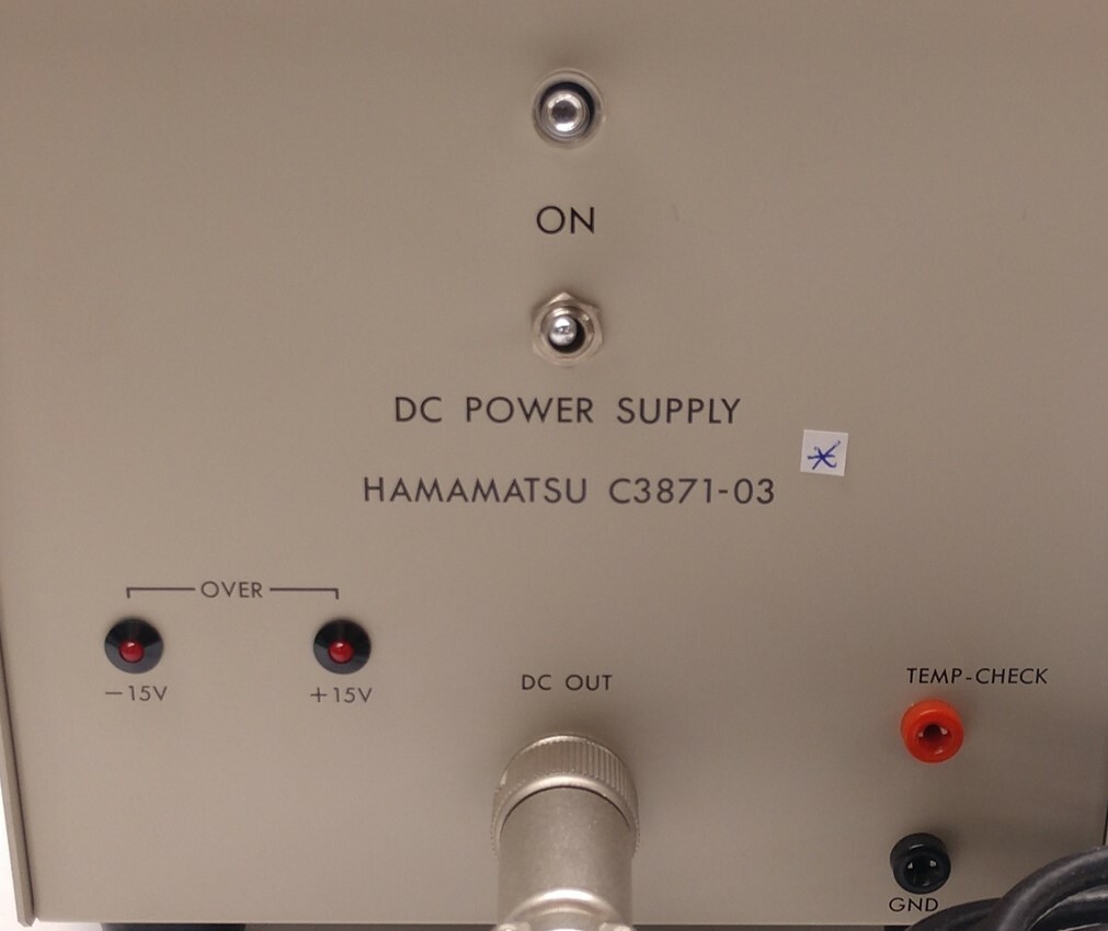 Hamamatsu C3871-03 DC Power Supply, Voltage In: 115VAC, Out: 15V | eBay