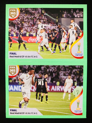 2019-20 Panini FIFA 365 # 437 Club World Cup Real Madrid Vinicius Final ...