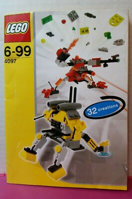 LEGO Creator 4097 MINI ROBOTS - Complete / 2003 / USED / 229 Pcs / 1 ...