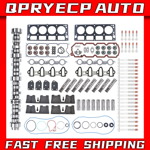 5.3 AFM DOD Lifters Camshaft Kit w/ Head Gasket Kit for Chevrolet GMC 5 ...