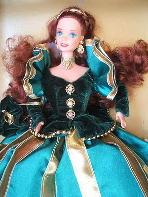 POUPÉE BARBIE COLLECTION 1500 EX. DOLL RARE 1994 EVERGREEN REDHEAD ...