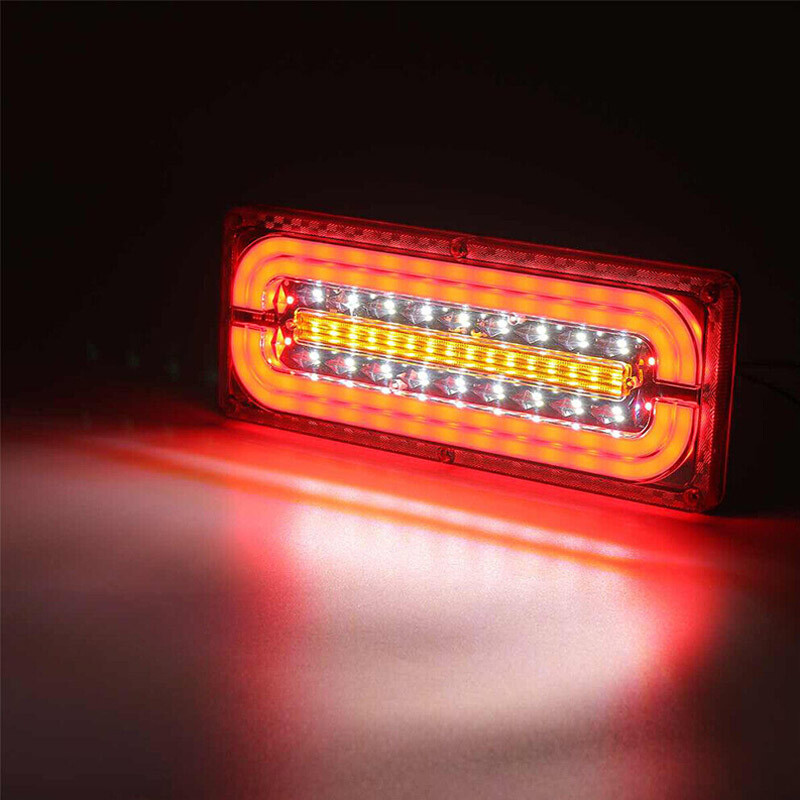 2X Sequential Indicator LED Tail Lights Trailer Ute Caravan Truck Stop ...